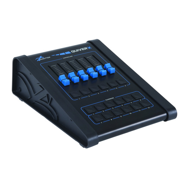 512 DMX channel expansion with 6 fades and 12 playback buttons – Sagitter